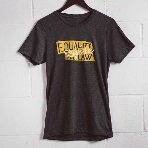 Nebraska State Motto - Grey – Omaha Screen Co